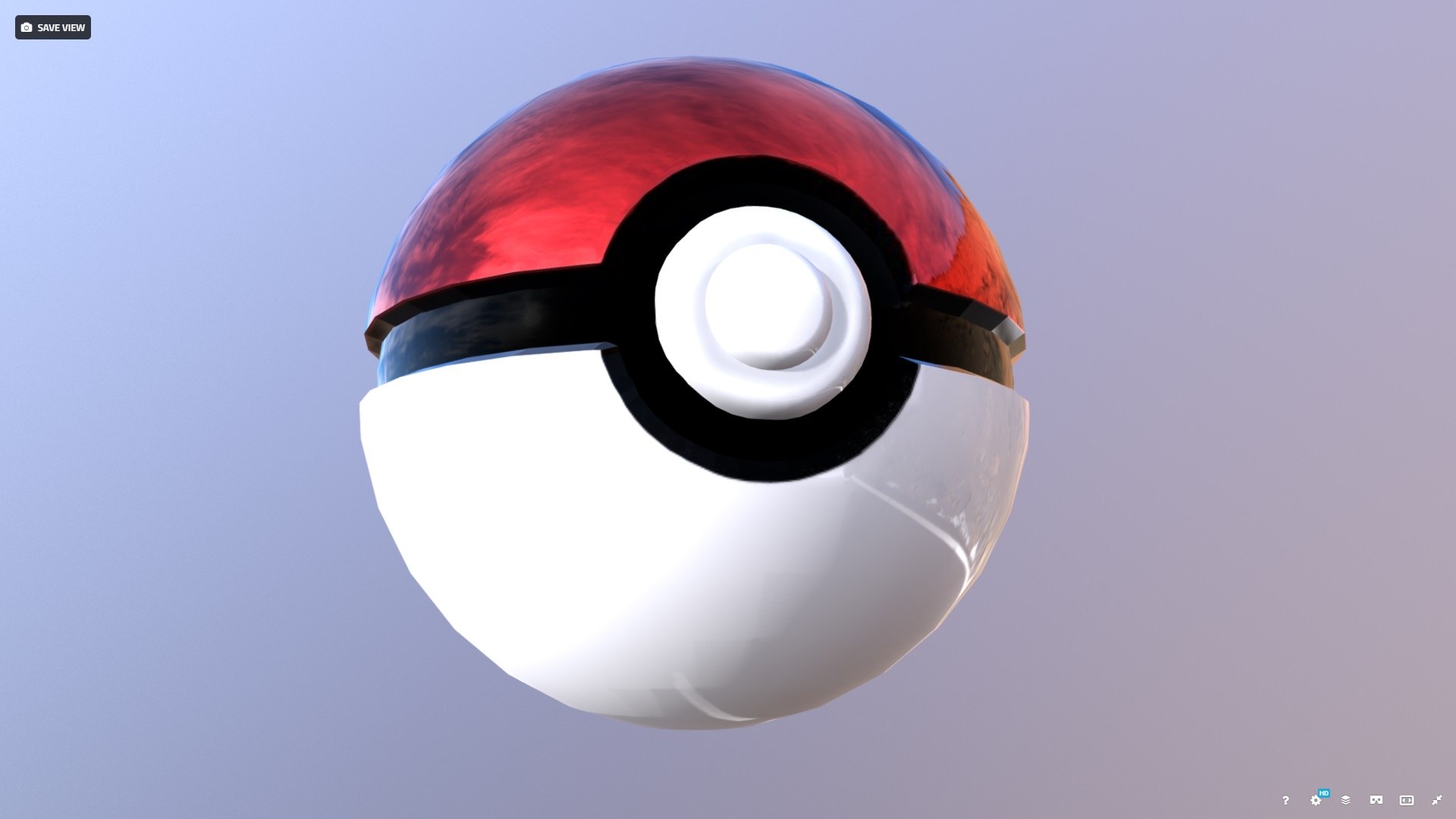 3D Pokemon Pokeball Model - TurboSquid 1233861