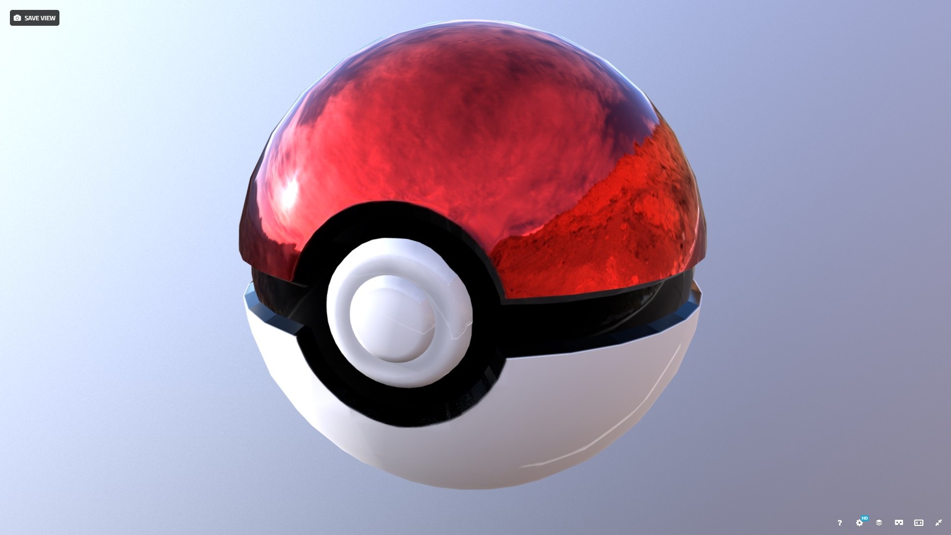 3D Pokemon Pokeball Model - TurboSquid 1233861