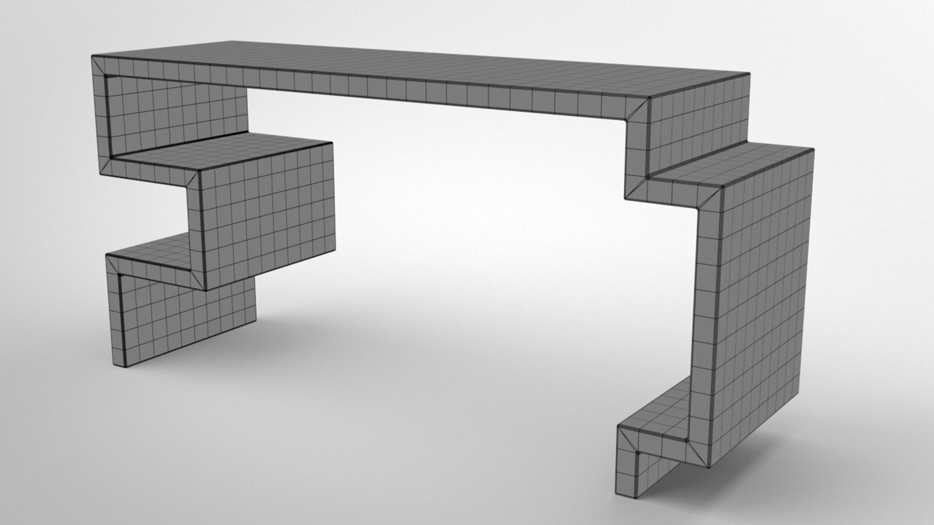 3D Computer Table Model - TurboSquid 1165402