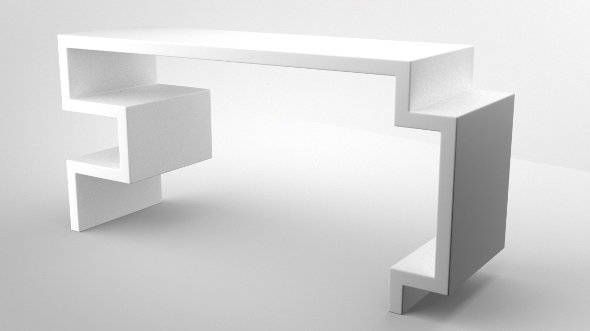3D Computer Table Model - TurboSquid 1165402