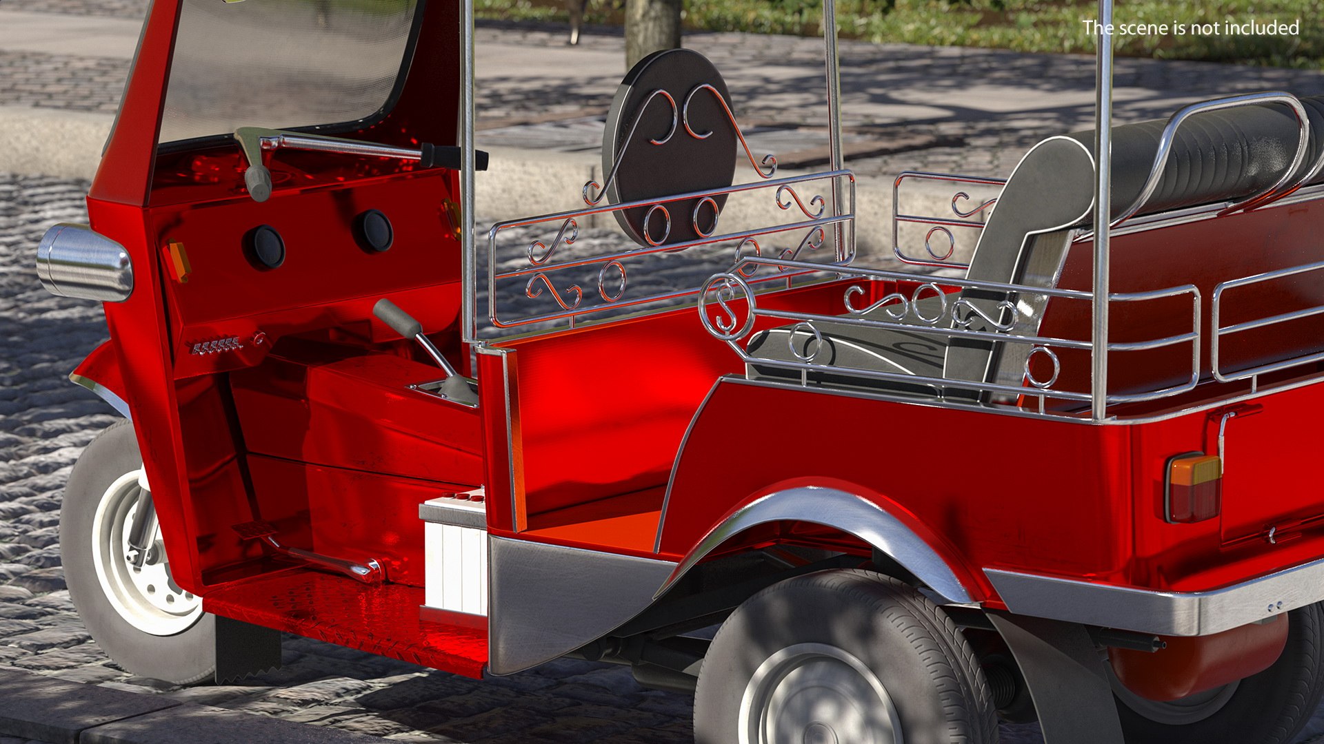3D Auto Rickshaw - TurboSquid 1603420