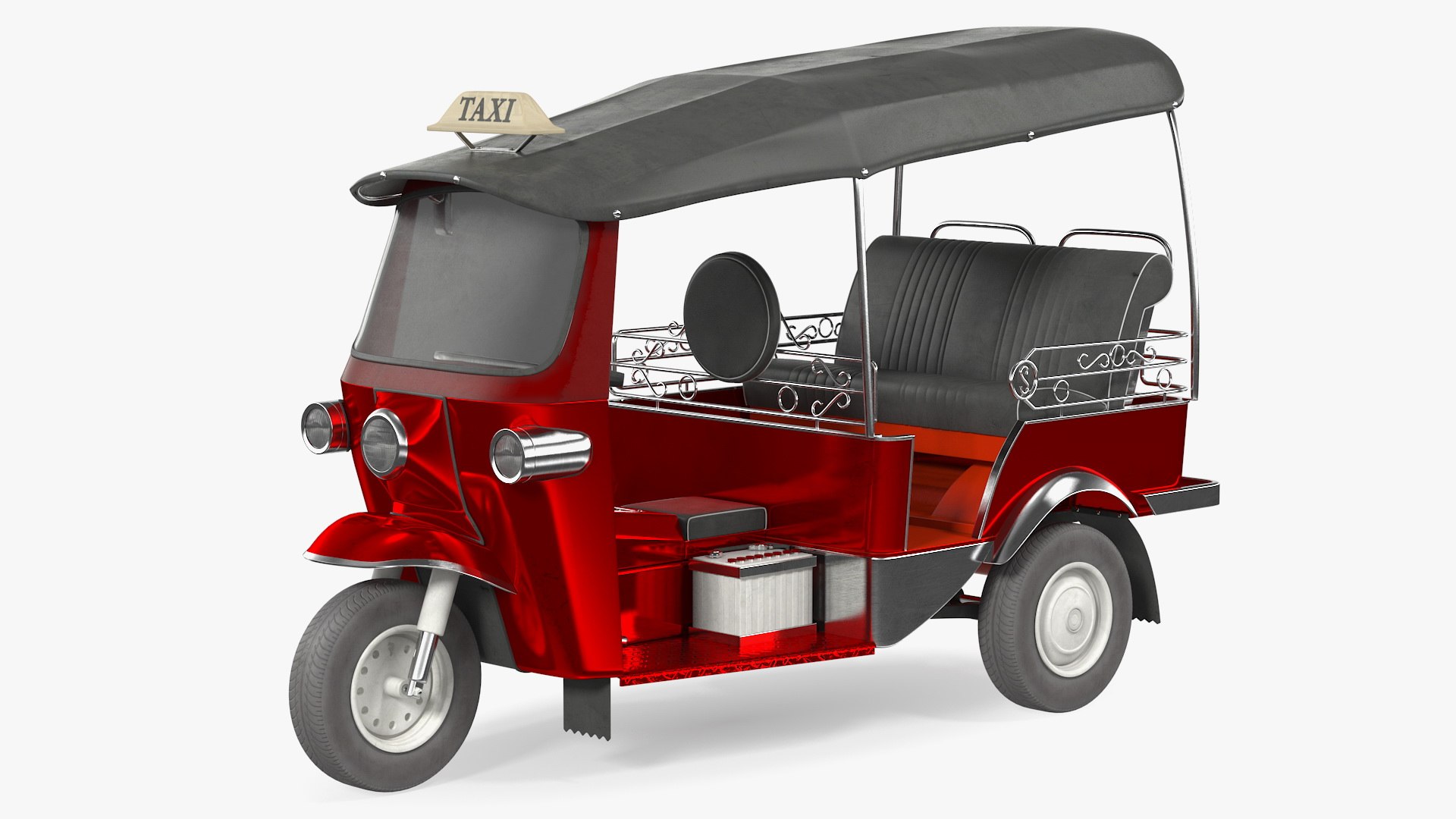 3D auto rickshaw - TurboSquid 1603420