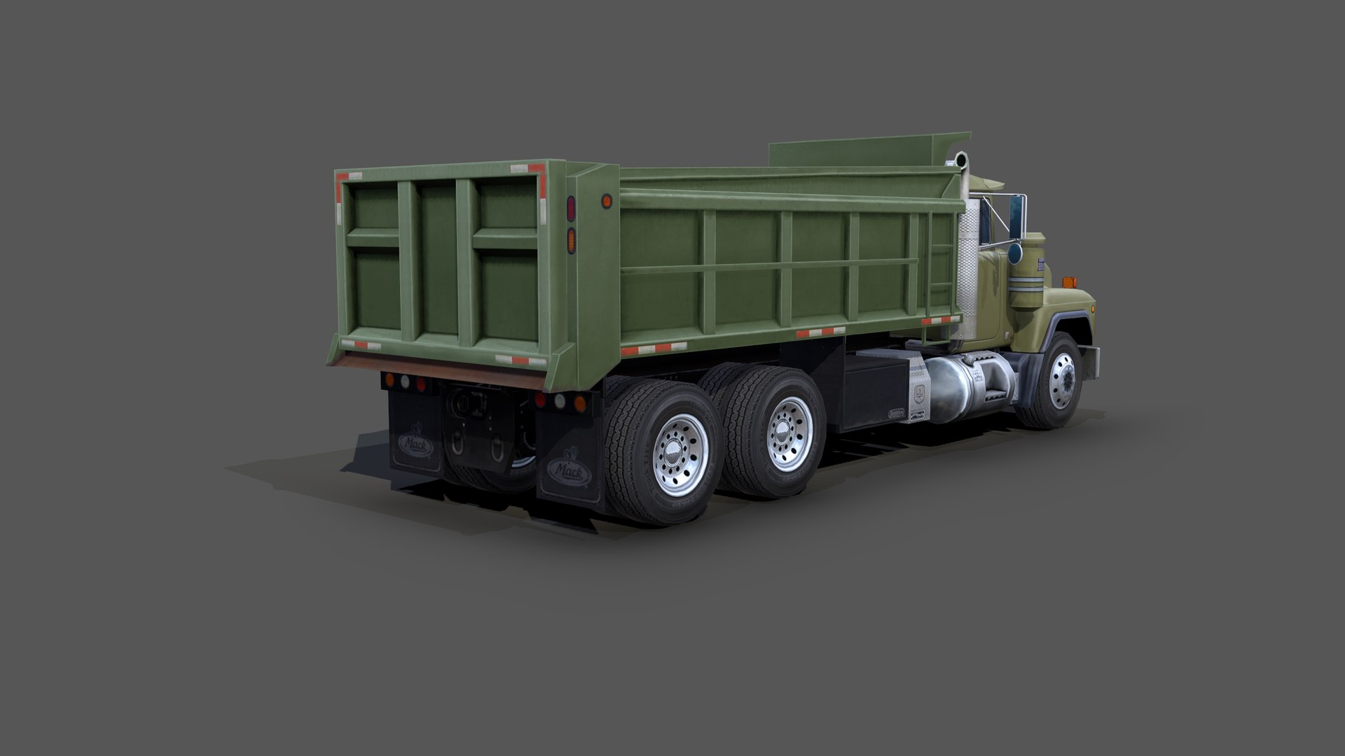 Mack RD688S Dump truck s03 1997 3D - TurboSquid 1862426