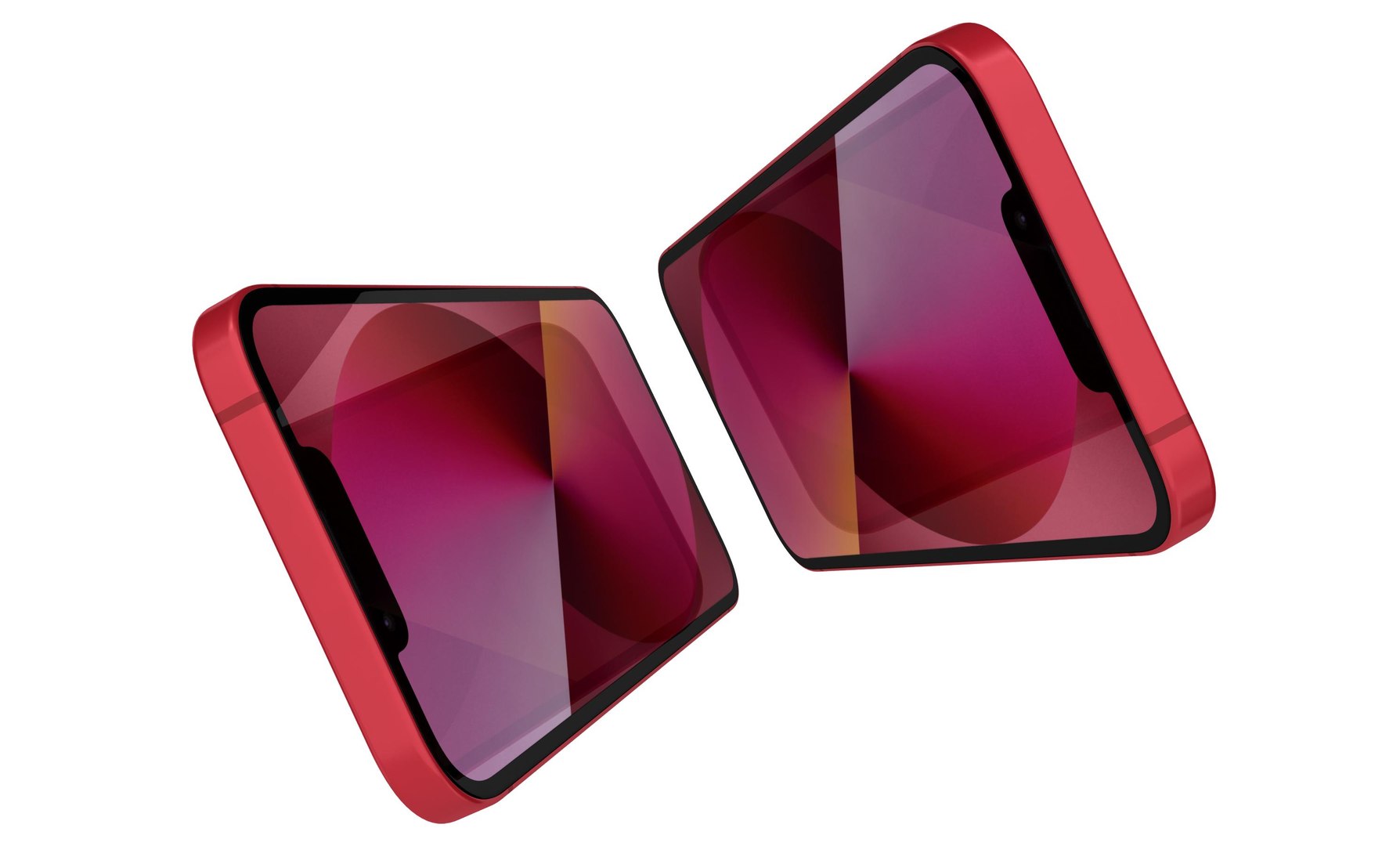 3D Apple IPhone 13 Red - TurboSquid 1792611