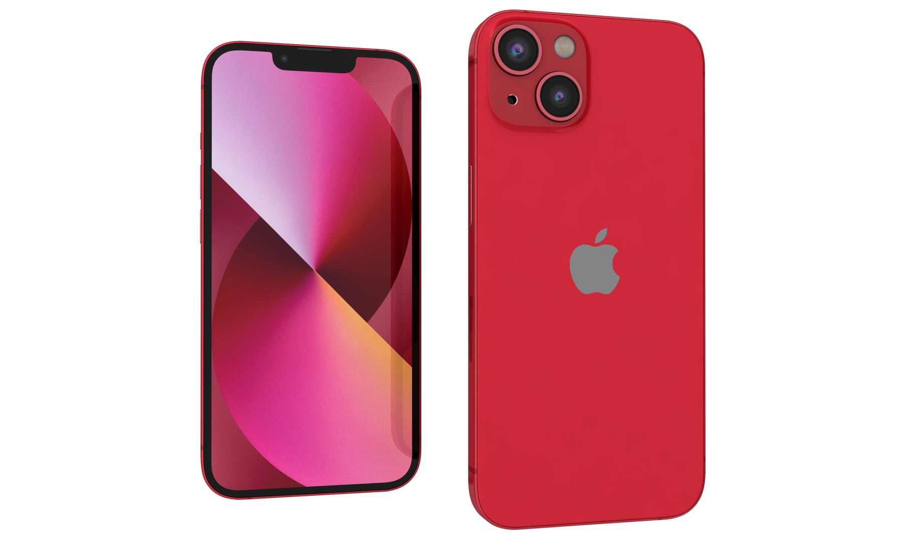 3D Apple IPhone 13 Red - TurboSquid 1792611