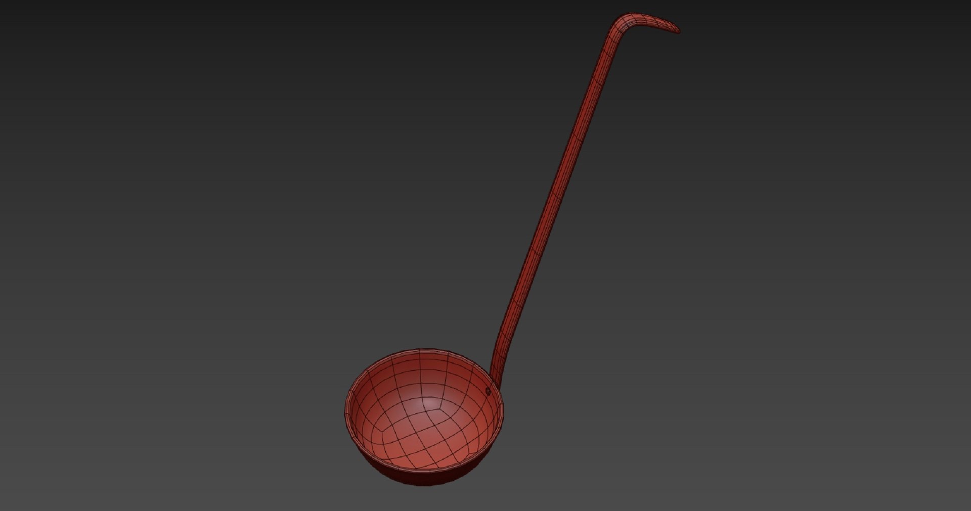 3D Gold Ladle - TurboSquid 1861191