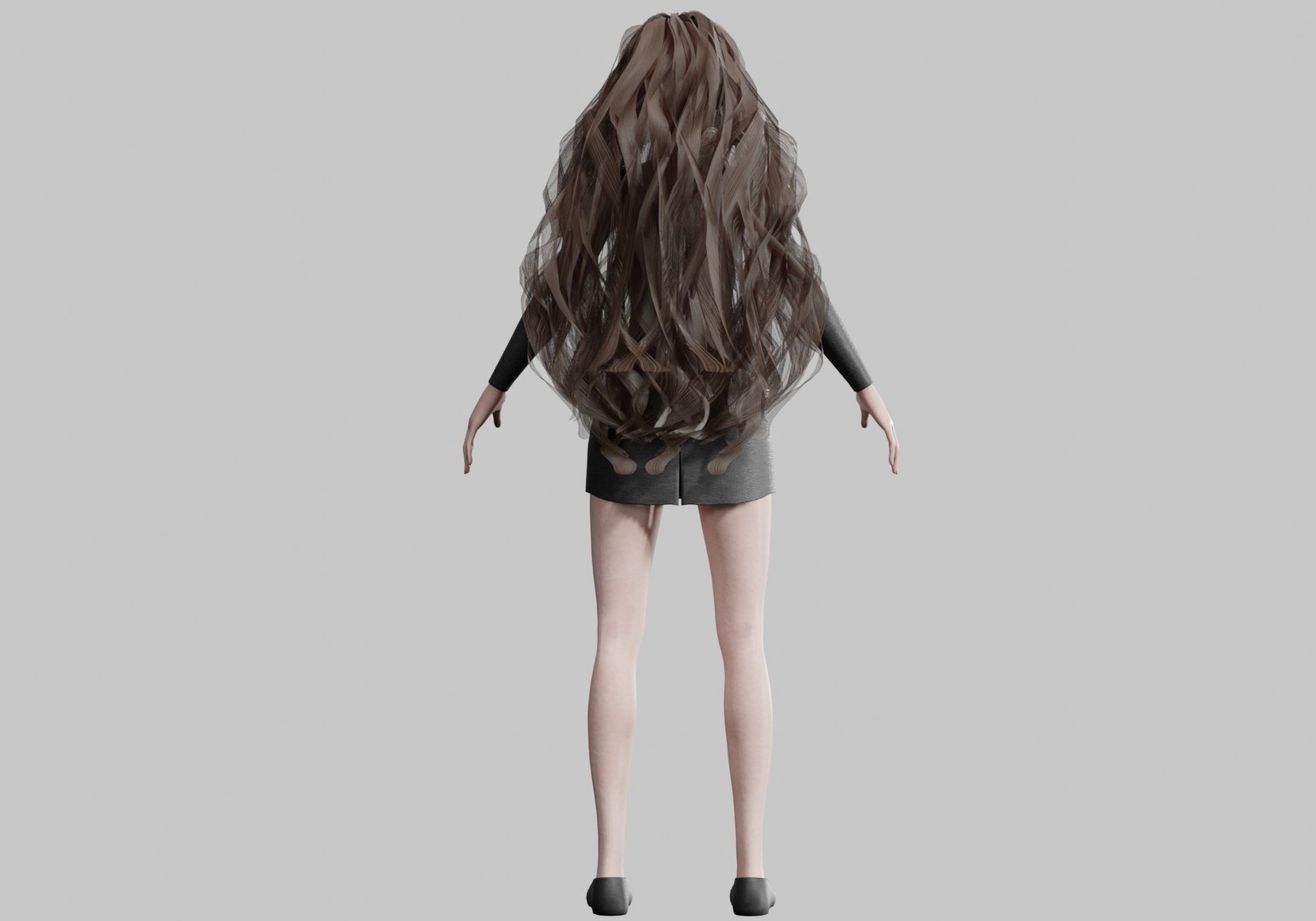 3D Beautiful Basic Girl V36374 - TurboSquid 2281738