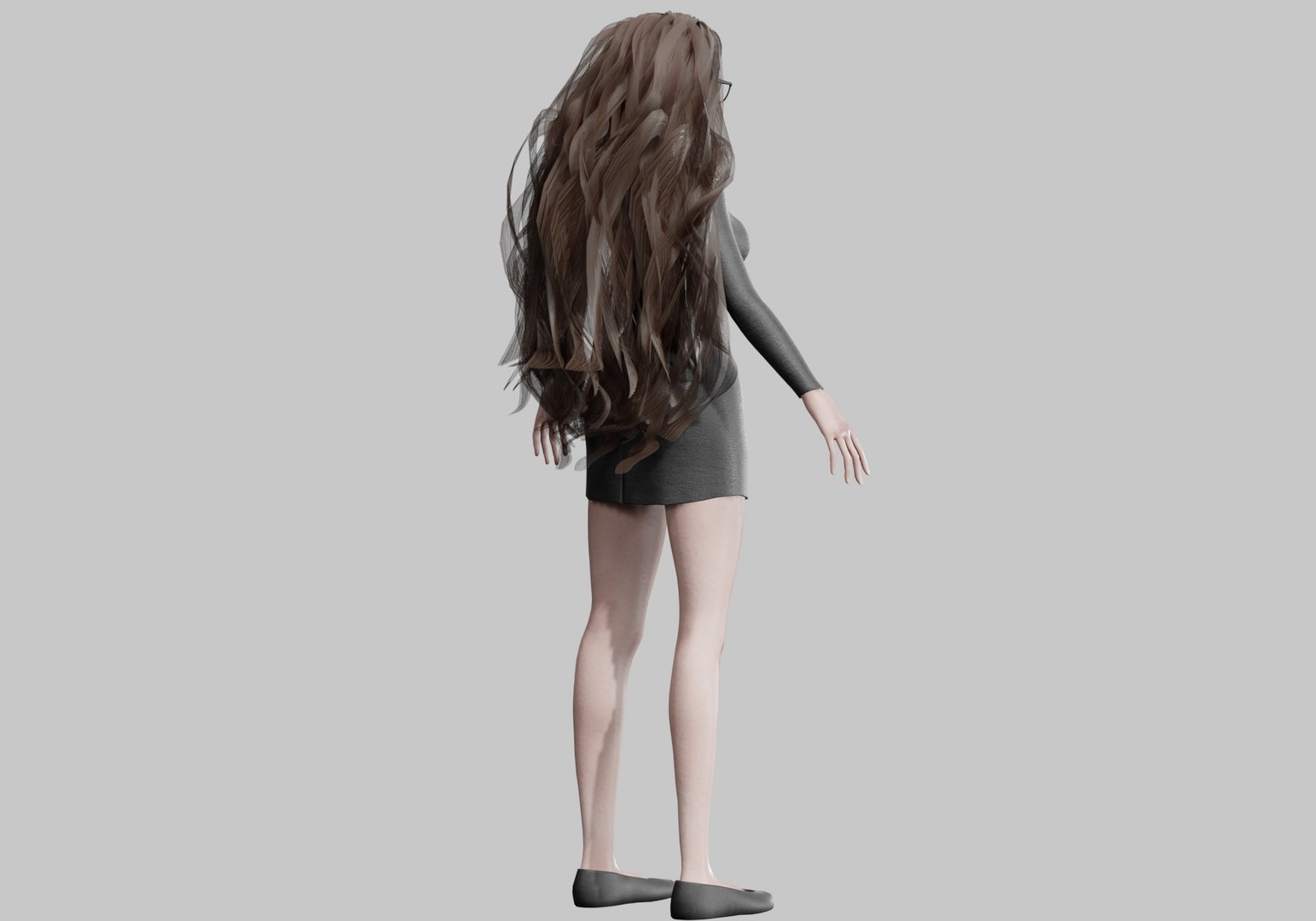 3D Beautiful Basic Girl V36374 - TurboSquid 2281738