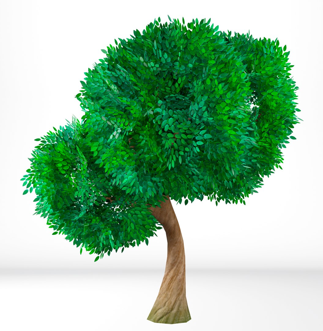 Stylized Trees 3D Model - TurboSquid 1982460