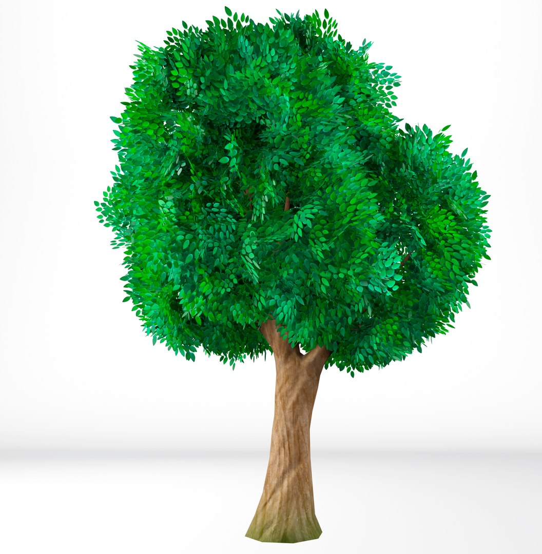 Stylized Trees 3D Model - TurboSquid 1982460