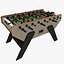 Realistic Foosball Table 3d Max