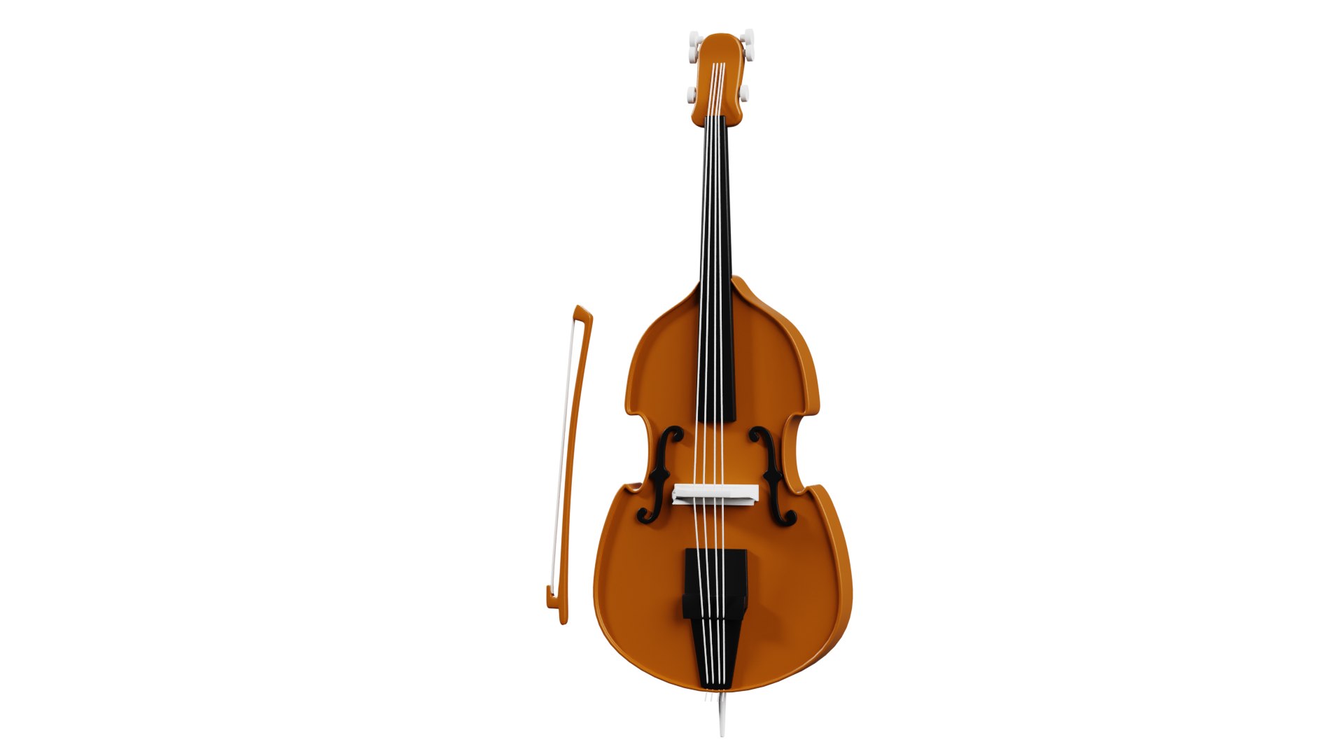 3D Double Bass 3D Model - TurboSquid 2404414
