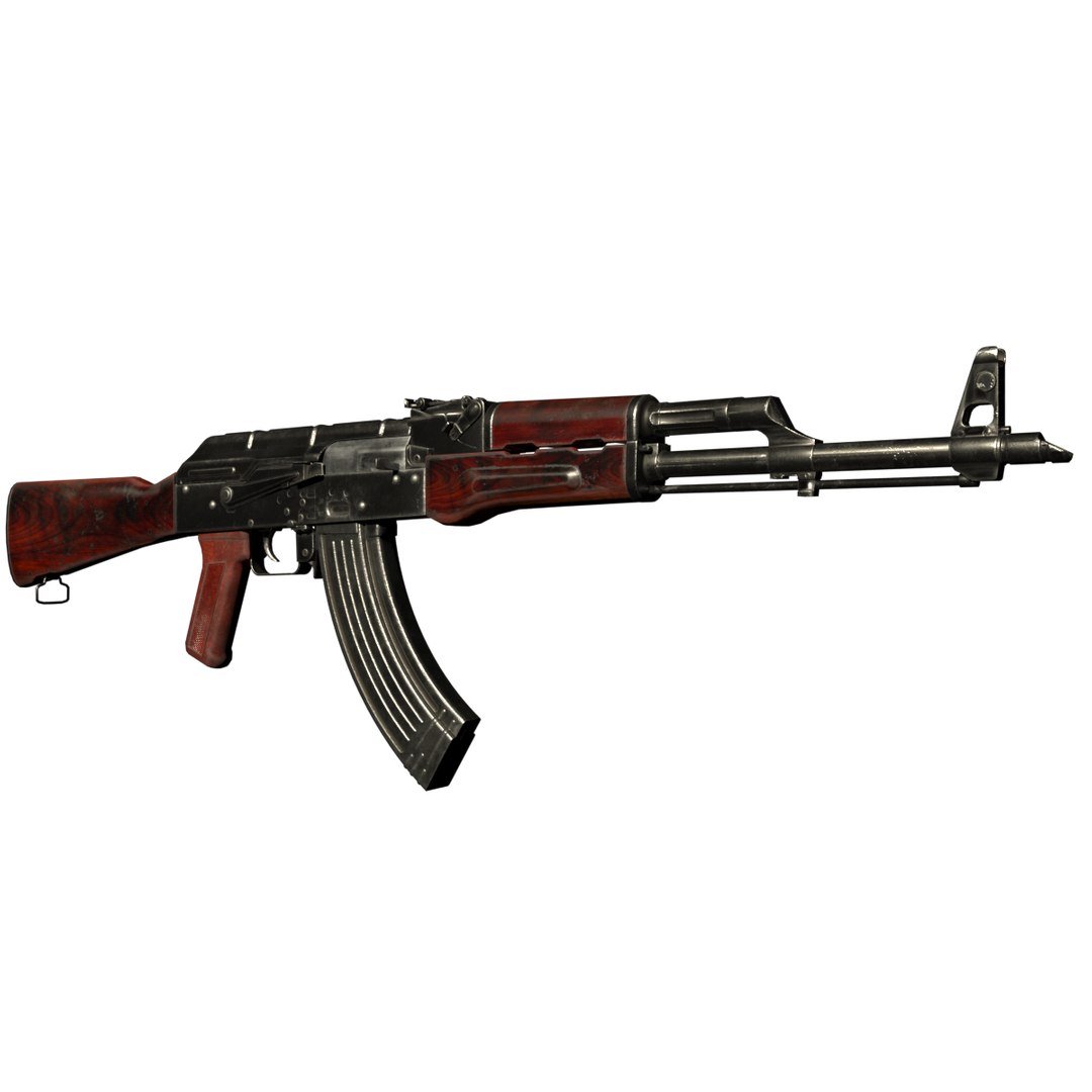 3D Akm Automatic Rifle - TurboSquid 1151109