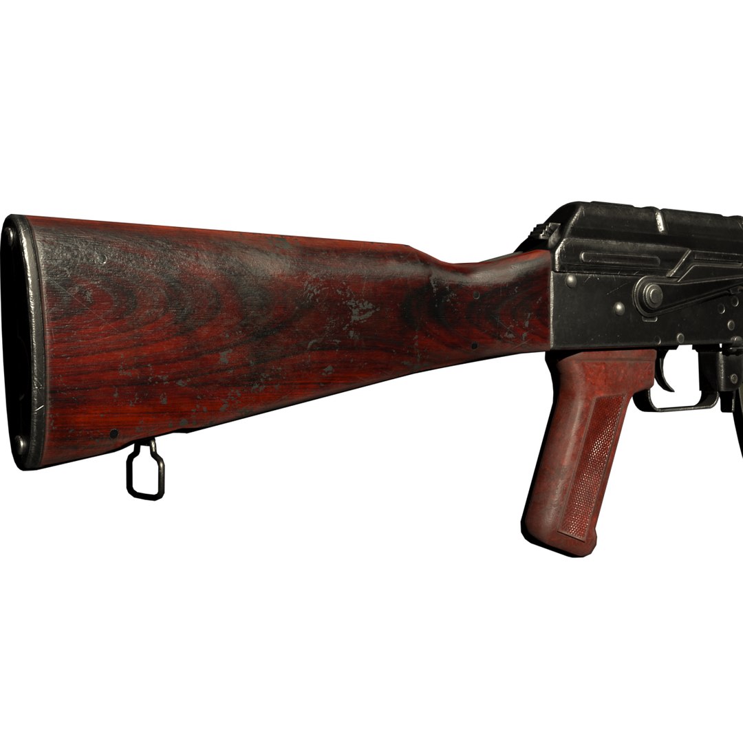3D Akm Automatic Rifle - TurboSquid 1151109