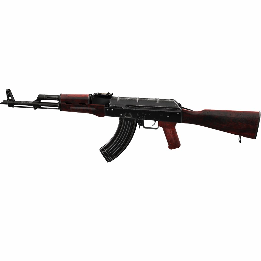 3D Akm Automatic Rifle - TurboSquid 1151109