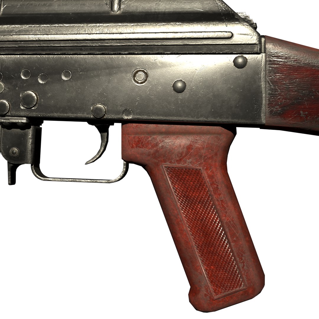 3D Akm Automatic Rifle - TurboSquid 1151109