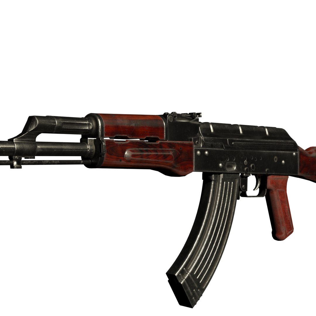 3D Akm Automatic Rifle - TurboSquid 1151109