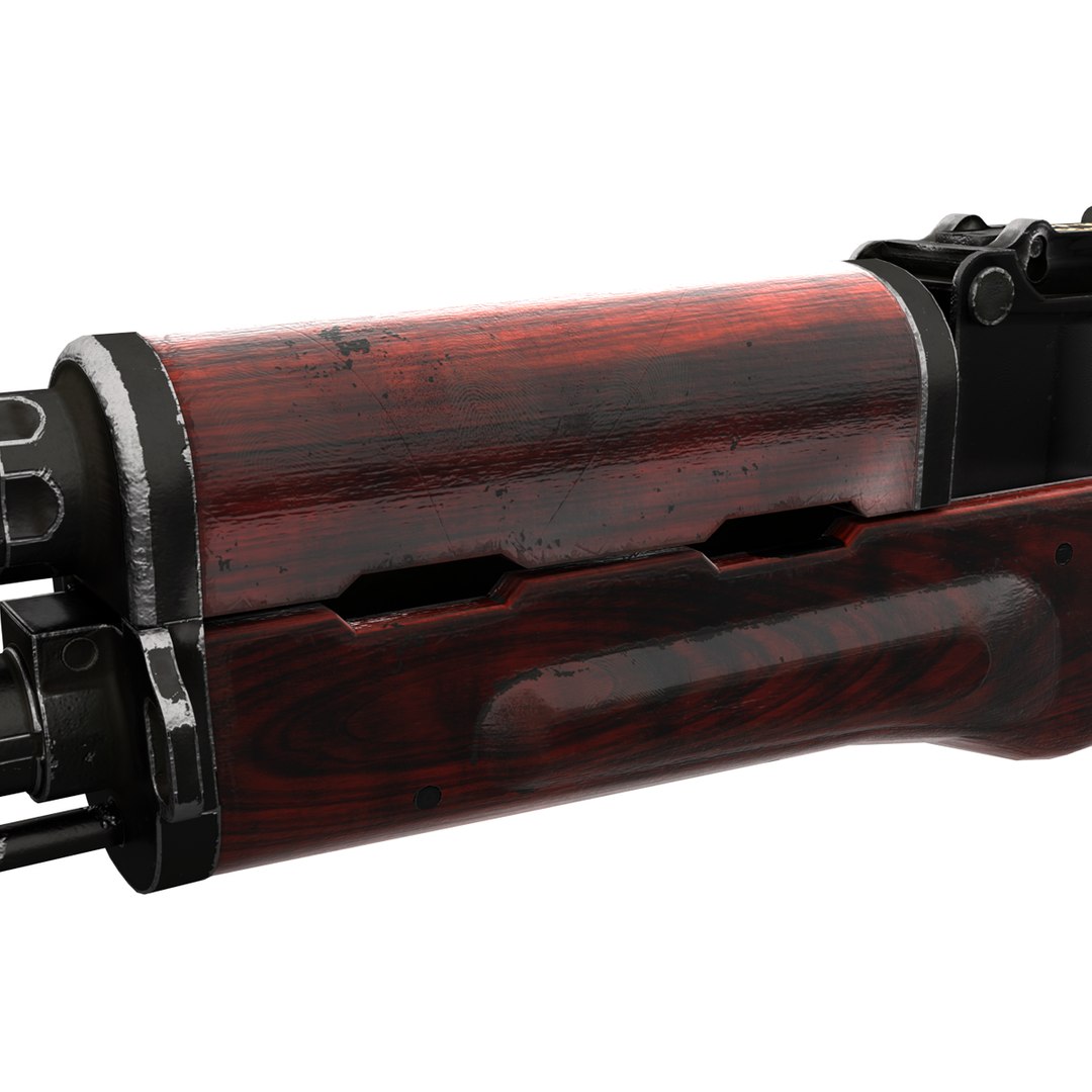 3D Akm Automatic Rifle - TurboSquid 1151109