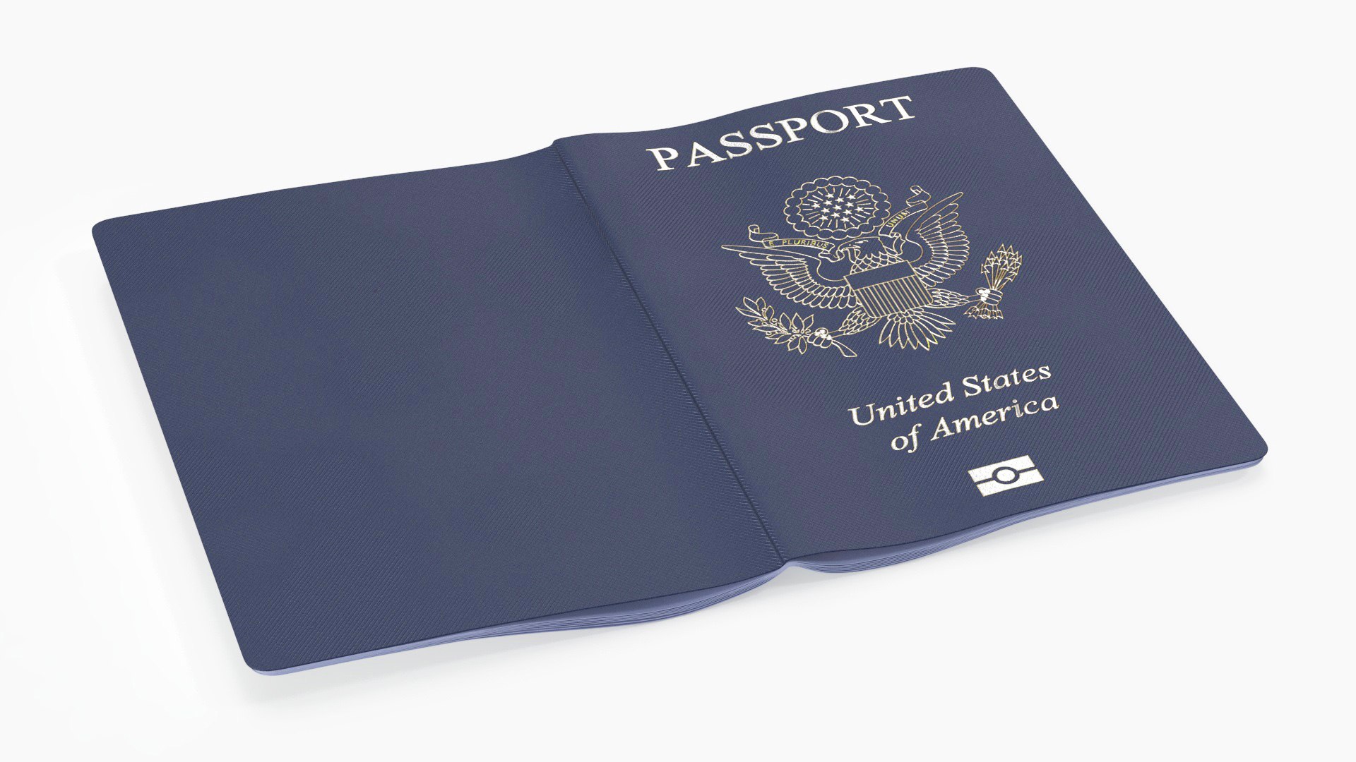 3D Model Passport Of US With Travel Stamps - TurboSquid 2219828