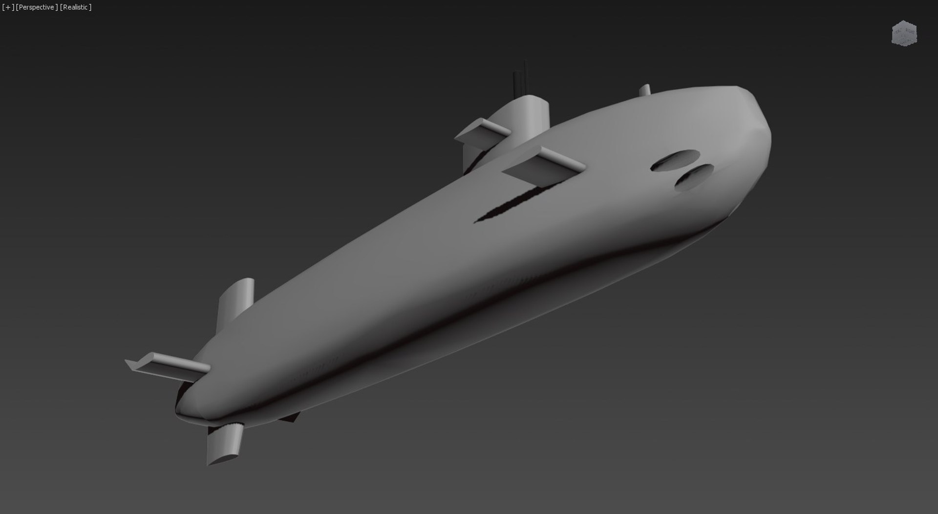 Free Submarine 3d Model