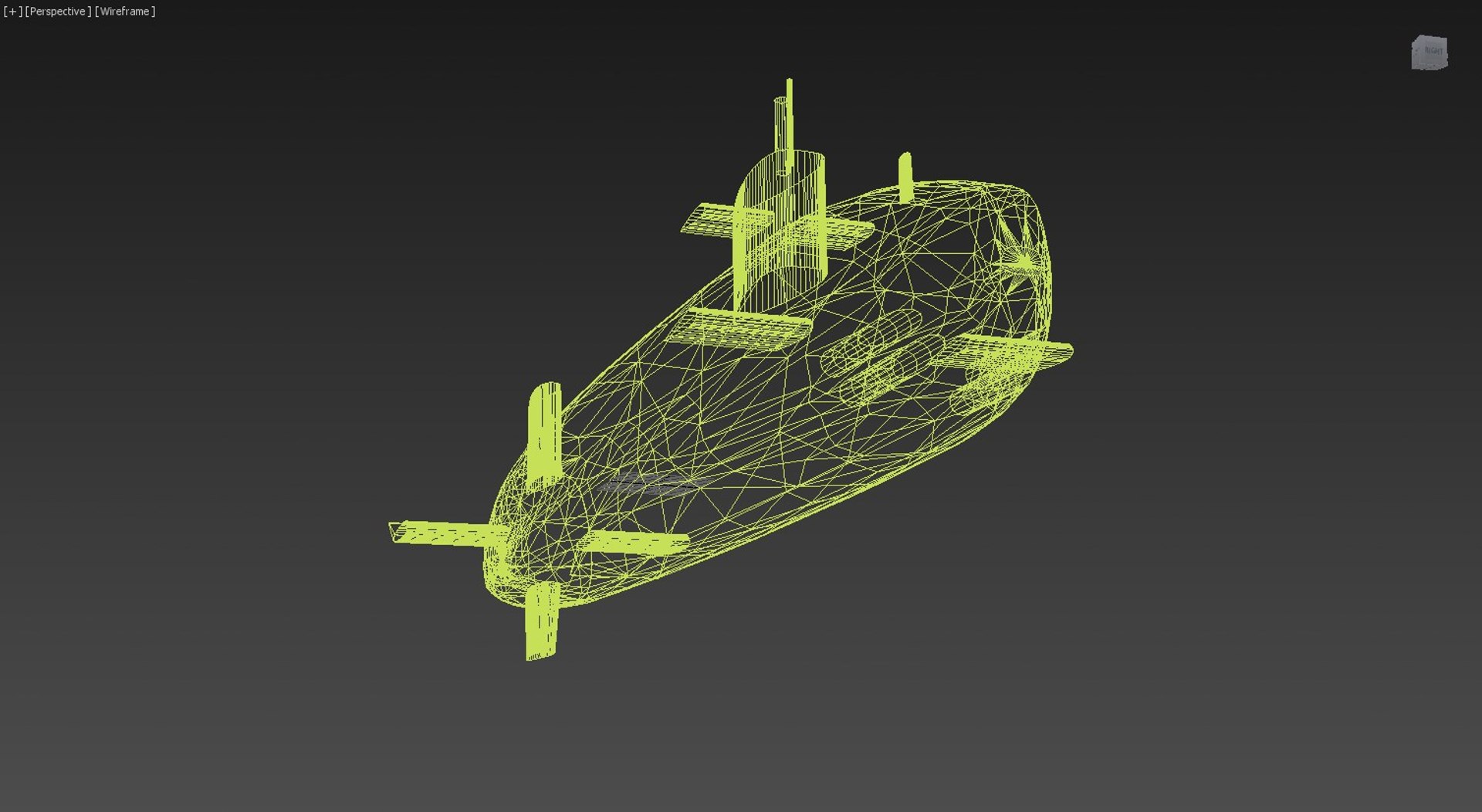 Free Submarine 3d Model