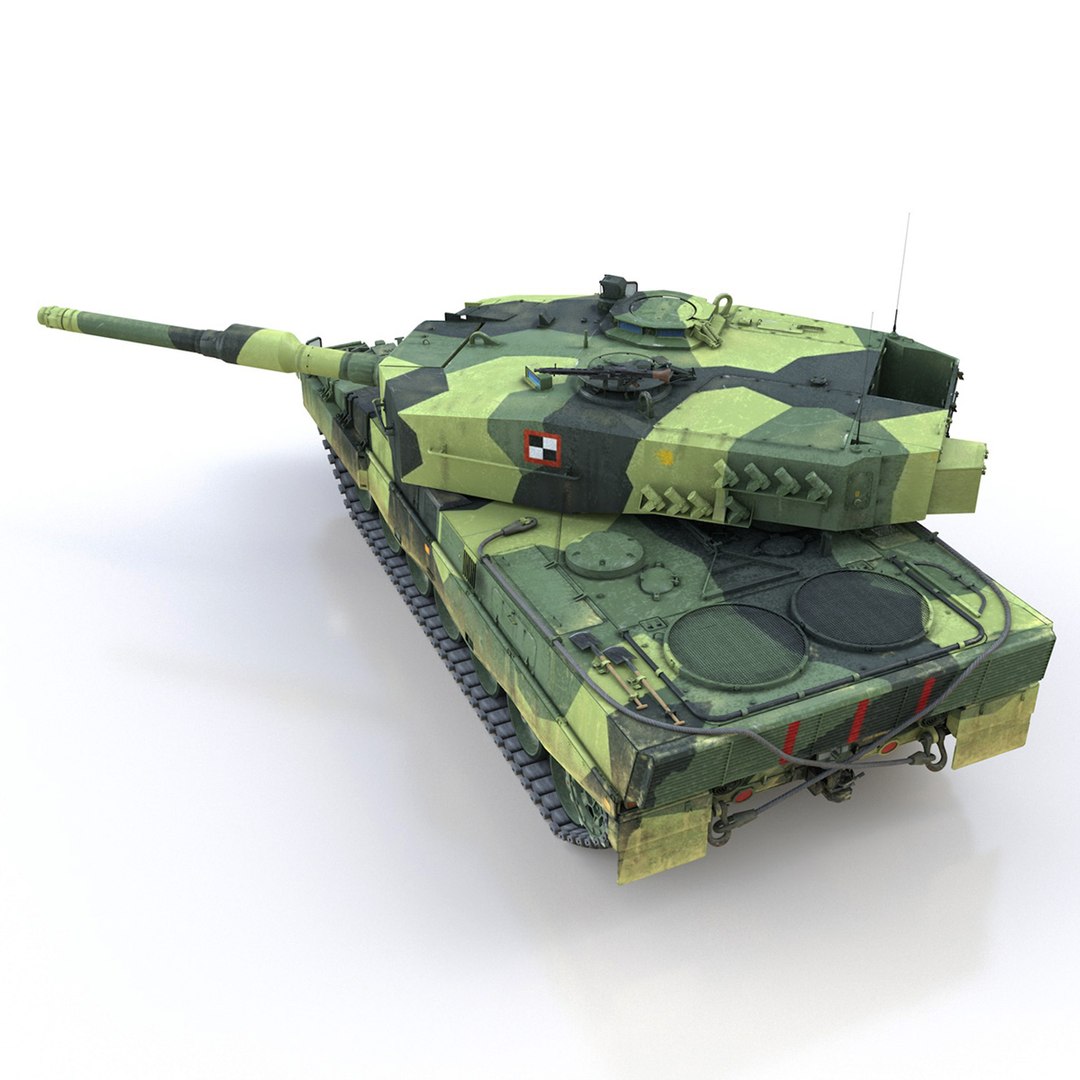 3d - 2 Battle Tank Model