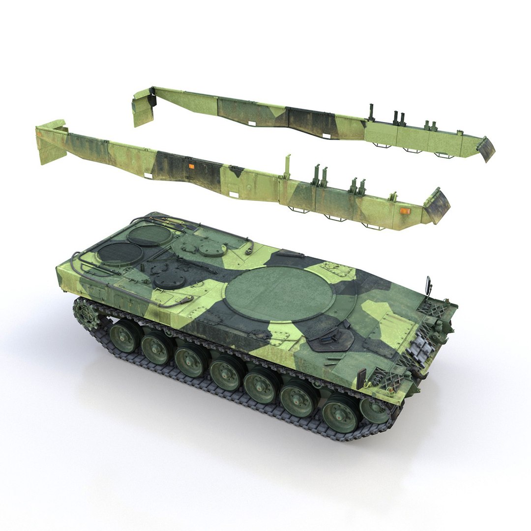 3d - 2 Battle Tank Model