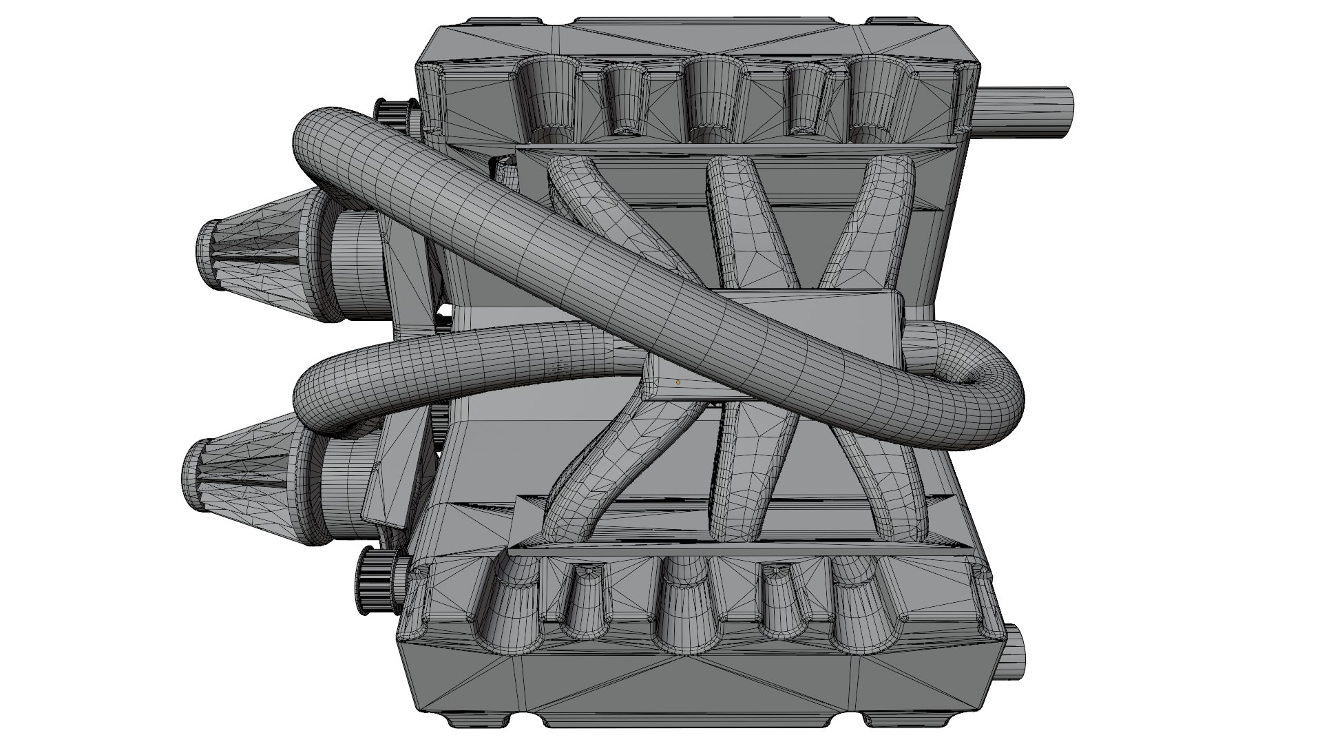 3D Car Engine Model - TurboSquid 2304947