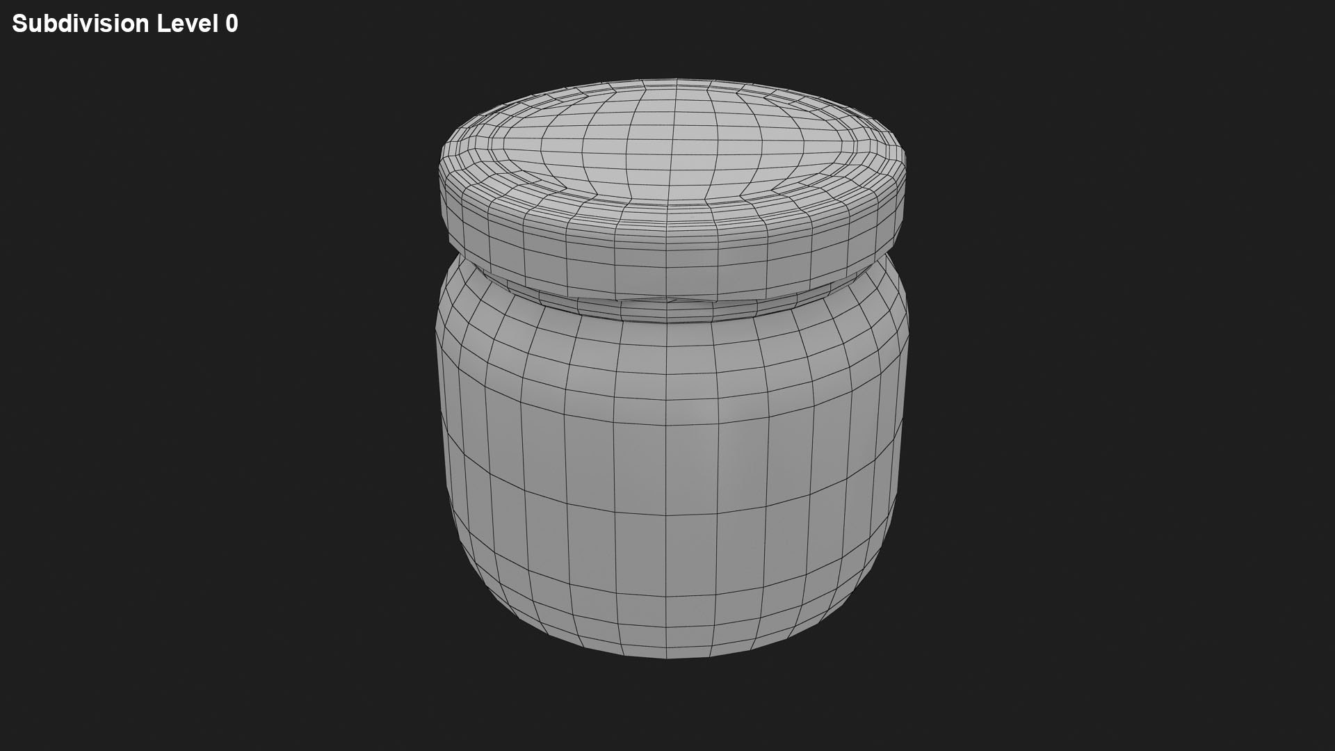 3D Glass Jar 06 - TurboSquid 2217453
