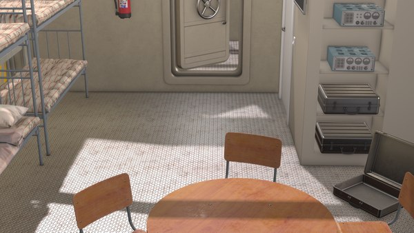modelo 3d Bunker ROOM - TurboSquid 2072328