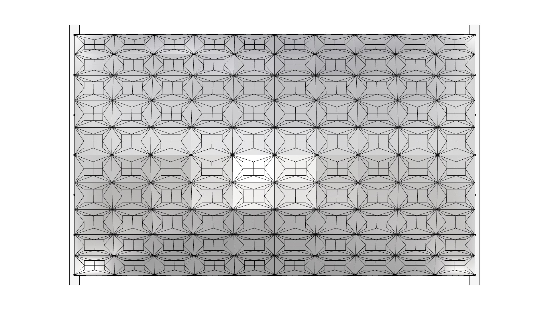 3D Model Concave Roof Truss - TurboSquid 2163338