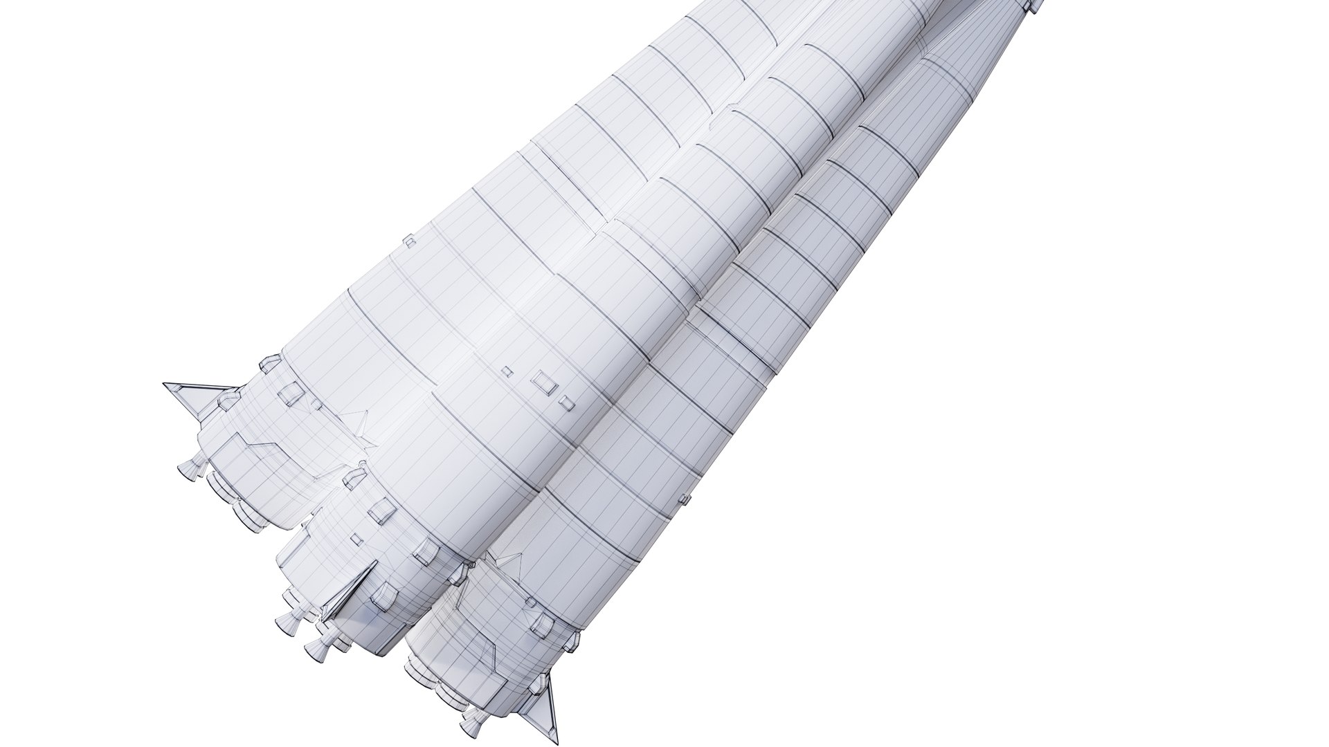3D R-7 Semyorka Ballistic Missile - TurboSquid 1857656