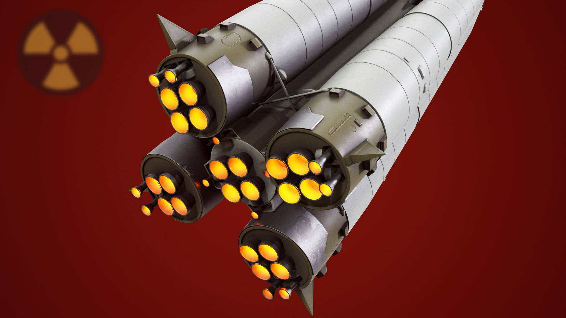 3D R-7 Semyorka Ballistic Missile - TurboSquid 1857656