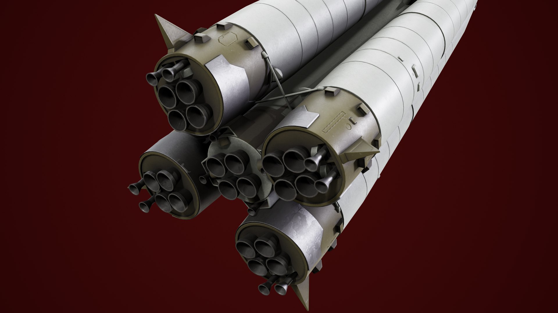 3D R-7 Semyorka Ballistic Missile - TurboSquid 1857656