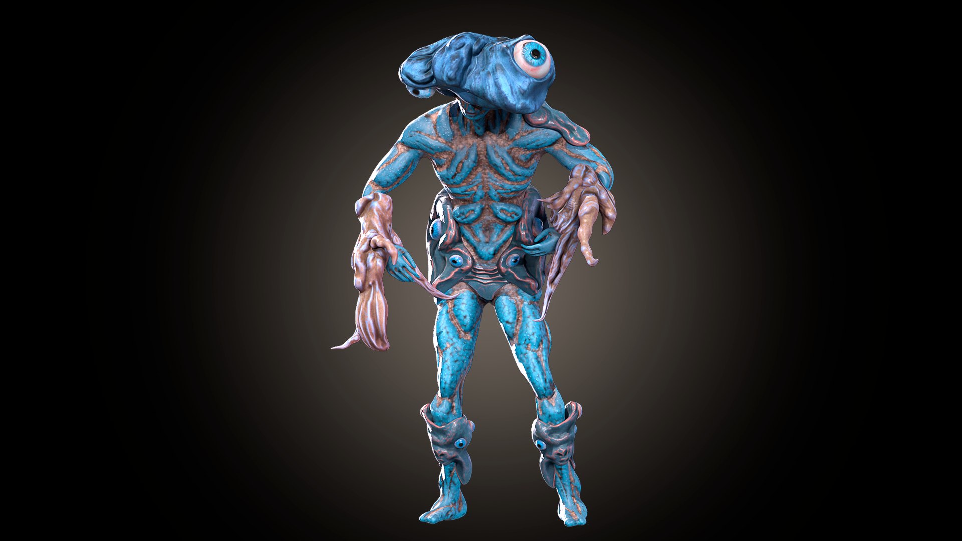 Fearful Creatures Mini Pack 3D Model - TurboSquid 2396081
