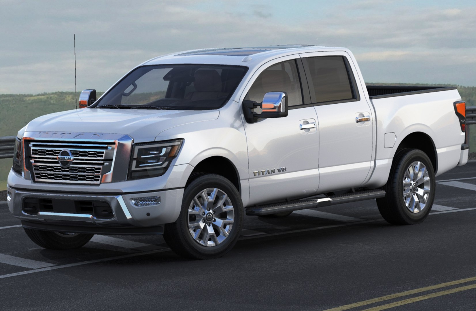 Nissan titan 2020 model - TurboSquid 1619464