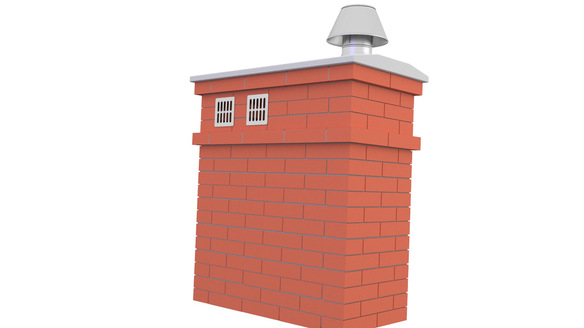 Chimney 3D Model - TurboSquid 1554316