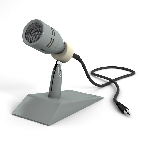 Free 3D Microphone Models | TurboSquid