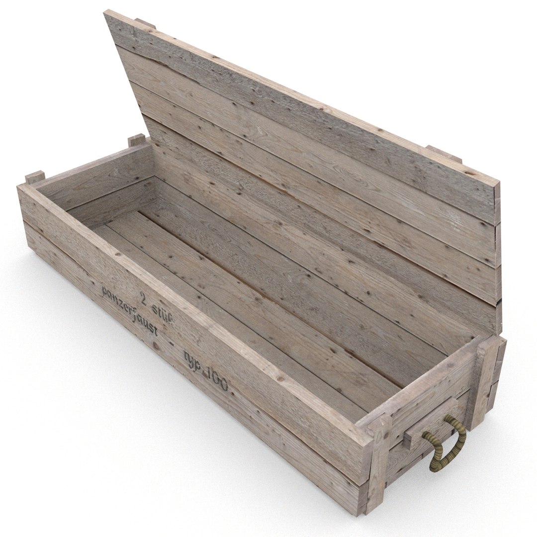 German Army Crate 3ds