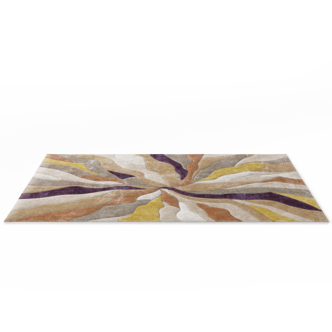 3d Model Rug Infinite Splinter