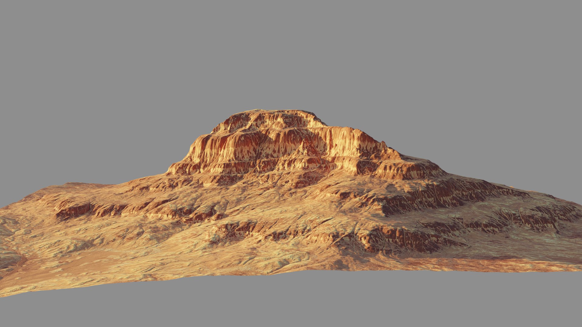 8K Detailed Cliff Landscape Model - TurboSquid 1809172