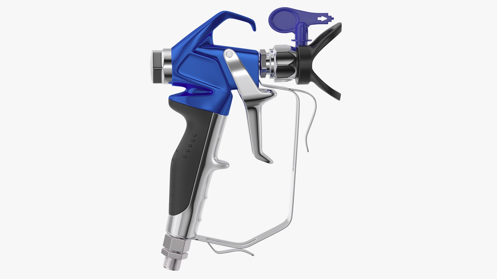 3D Airless Paint Spray Gun Model - TurboSquid 1723621