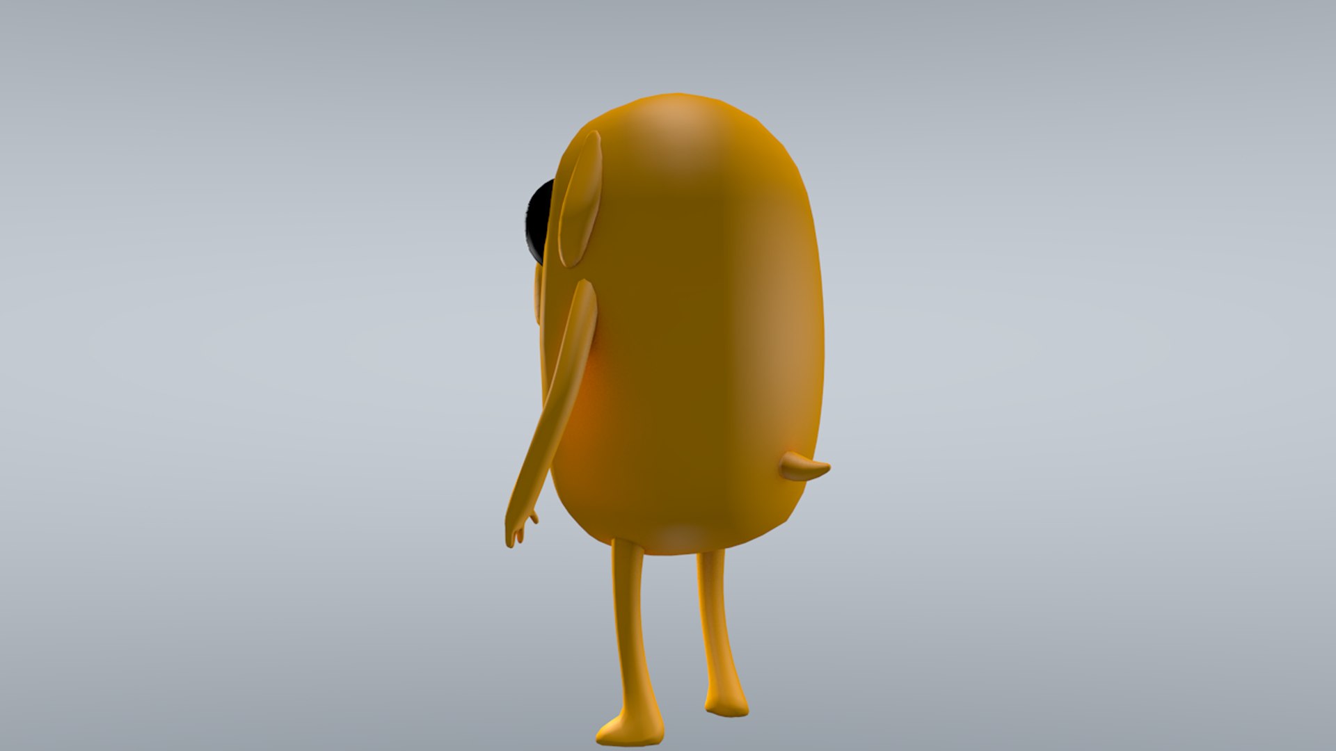 Jake Adventure Time 3D Model - TurboSquid 1314847