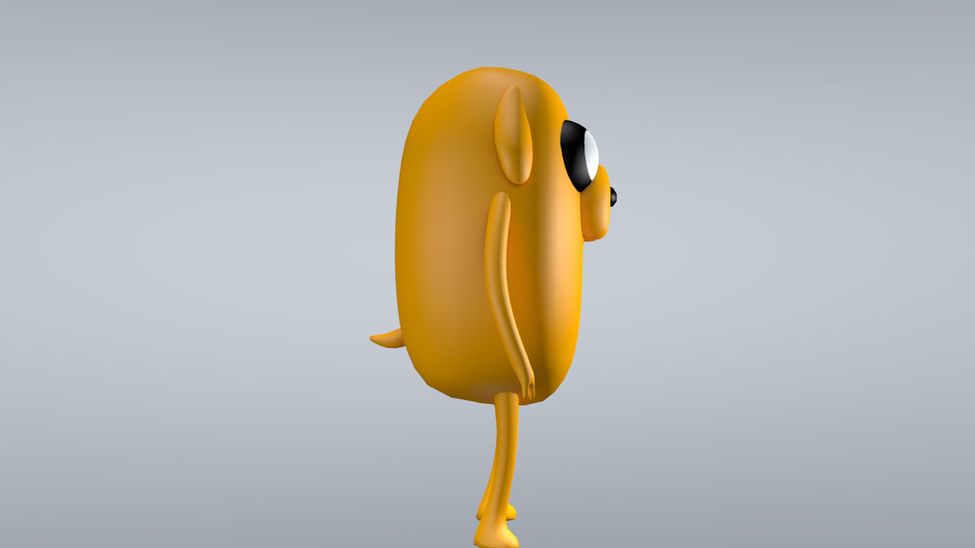 Jake Adventure Time 3D Model - TurboSquid 1314847