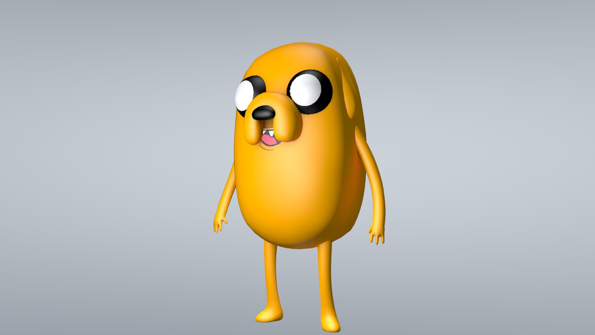 Jake Adventure Time 3D Model - TurboSquid 1314847
