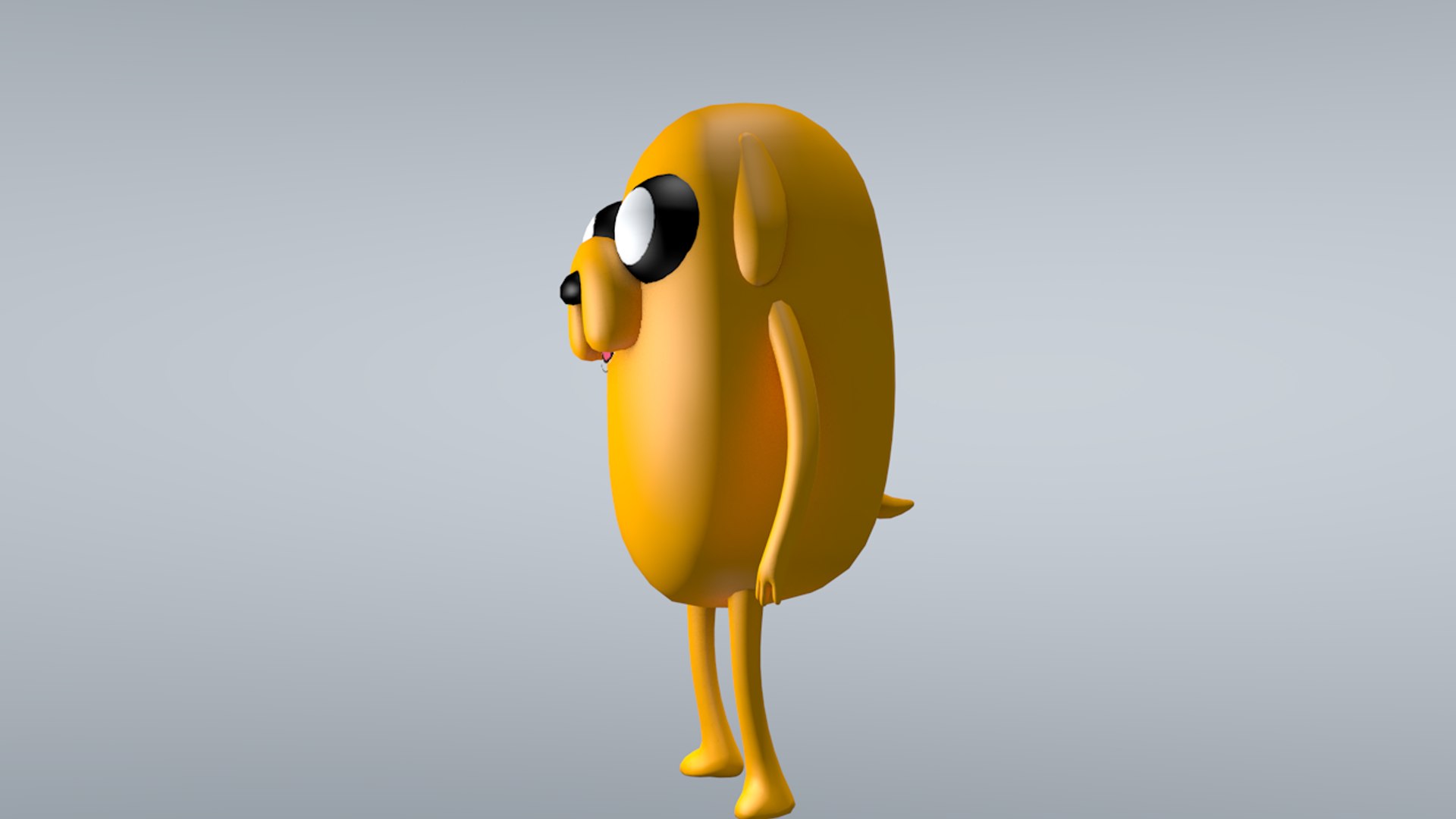 Jake Adventure Time 3D Model - TurboSquid 1314847