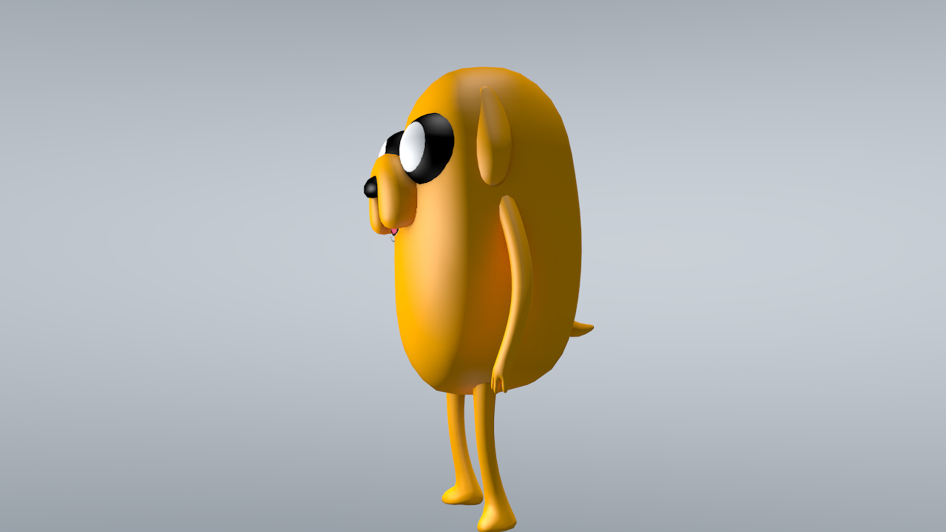 Jake adventure time 3D model - TurboSquid 1314847