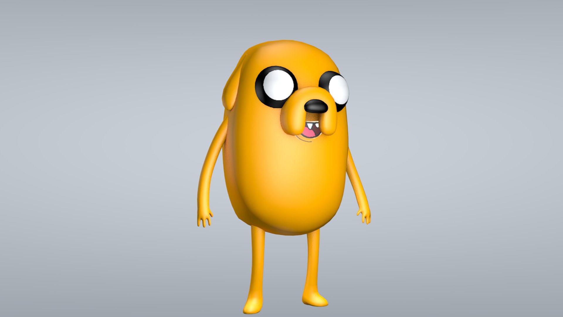 Jake Adventure Time 3D Model - TurboSquid 1314847