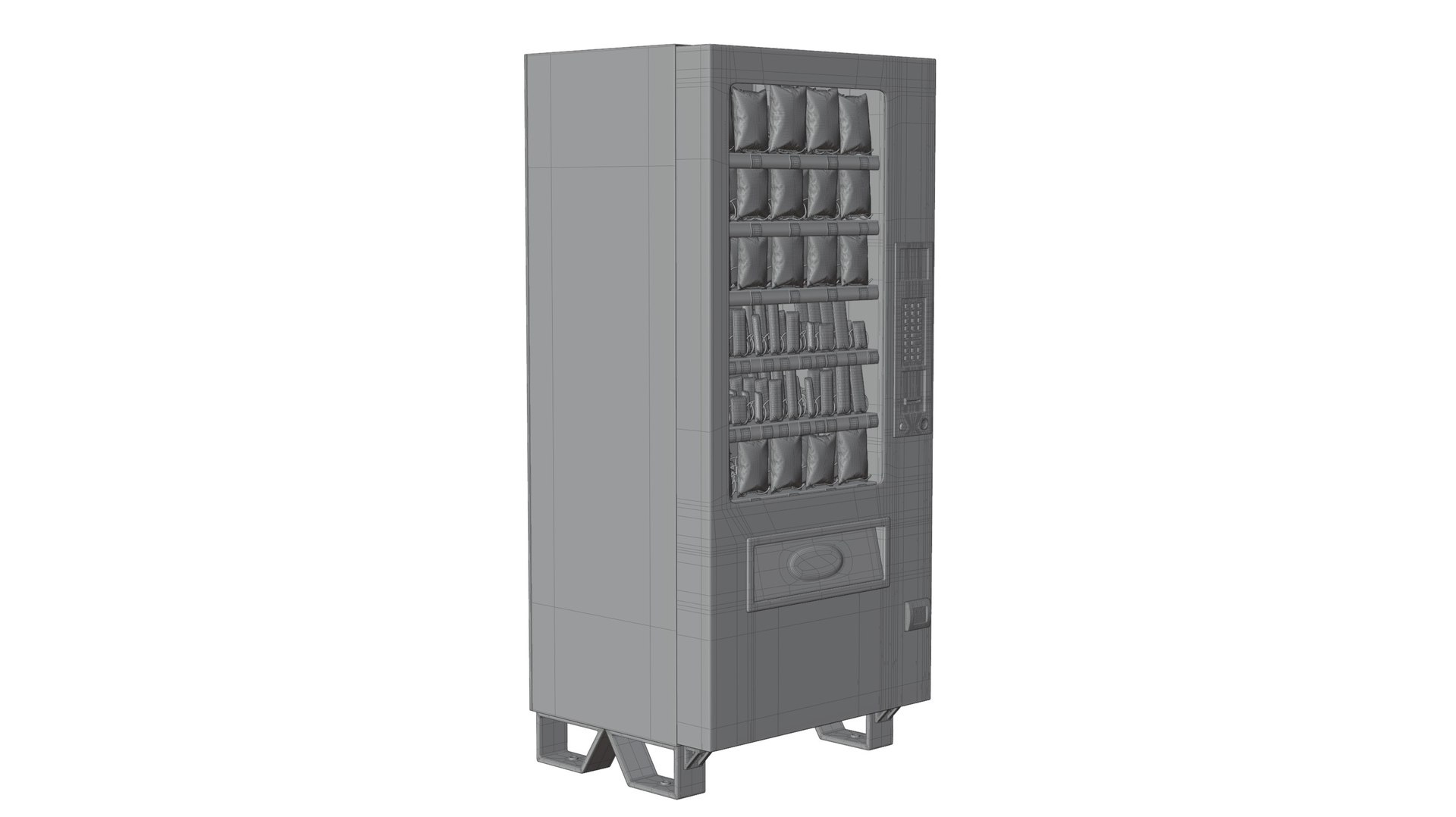 3D Vending Machine Model - TurboSquid 1884102