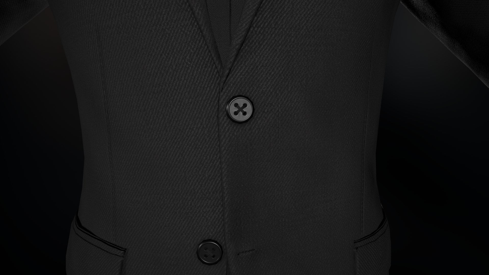 Black Blazer Jacket 3D - TurboSquid 1614809